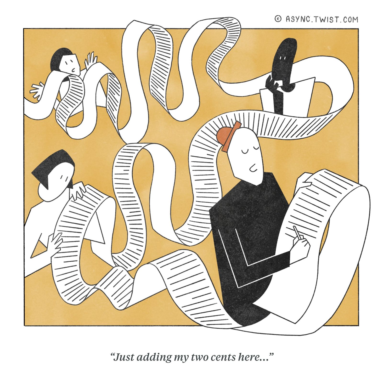 Principles for decision-making in a flat organization